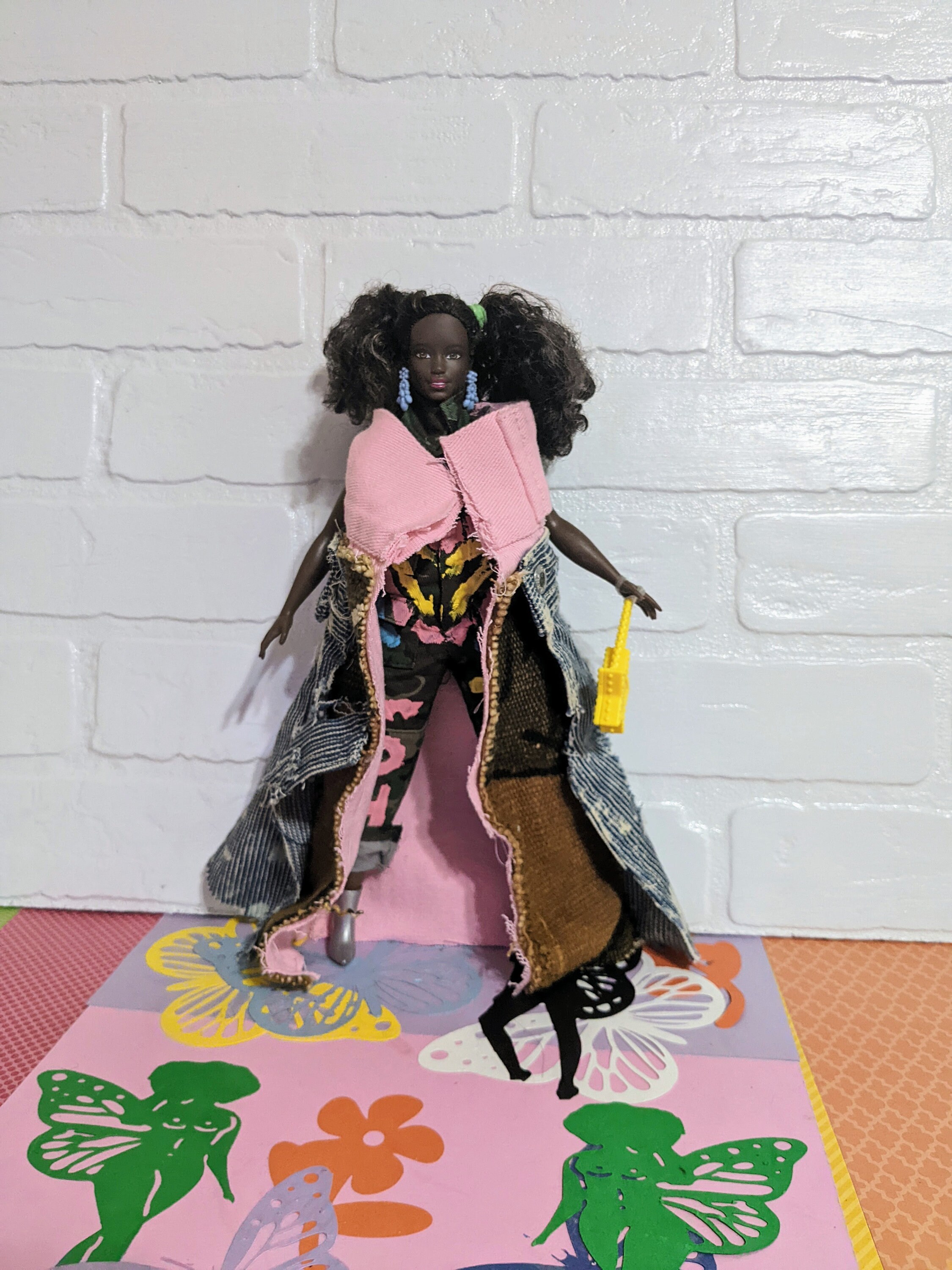 Barbie AA African American Barbie. Curvy. High End. Natural 4c Kinky Hair Textured Afro. Etsy Australia