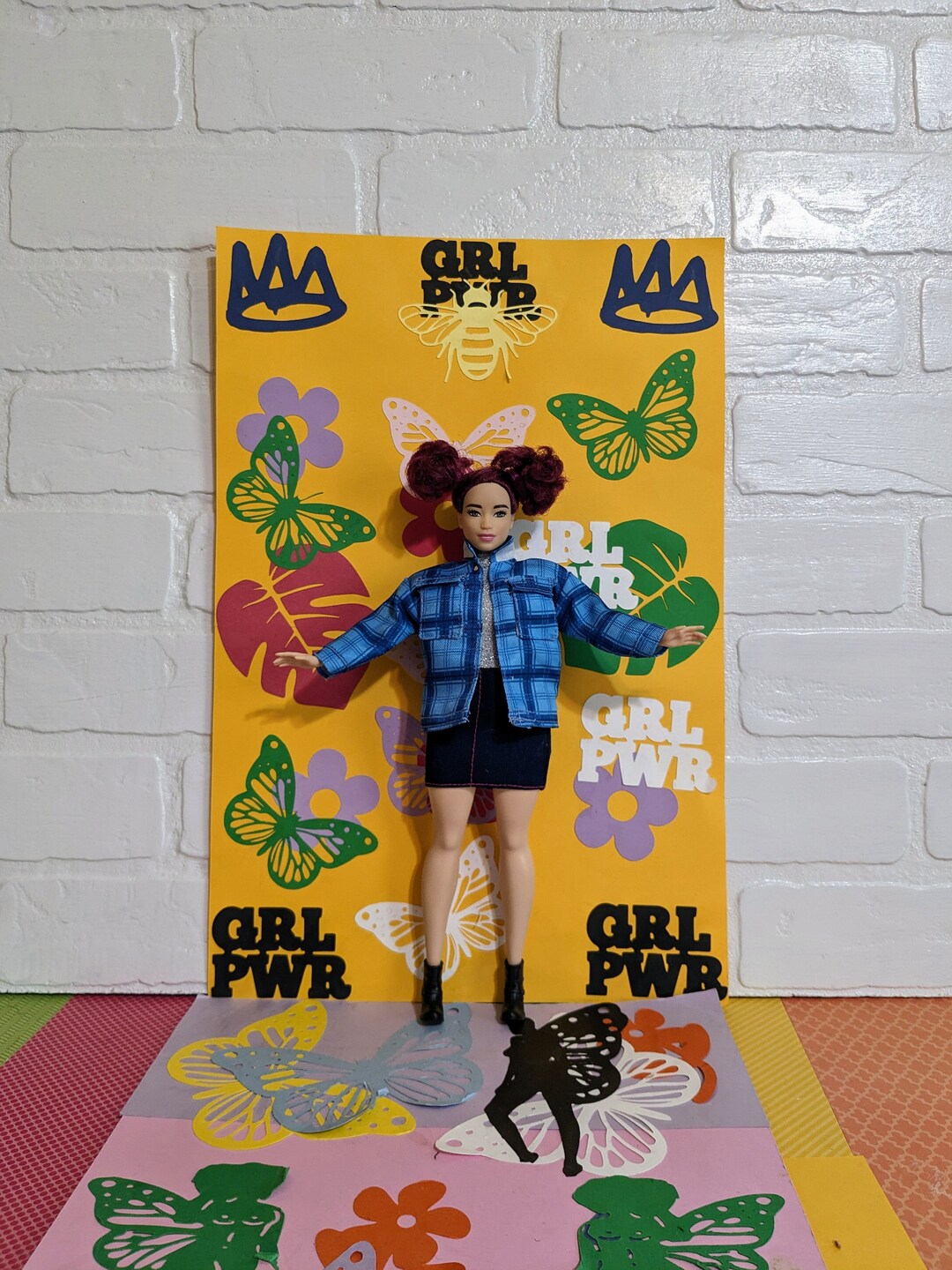 Barbie African American. Afro Puffs. Chocolate. Curvy. Beautiful Doll ...