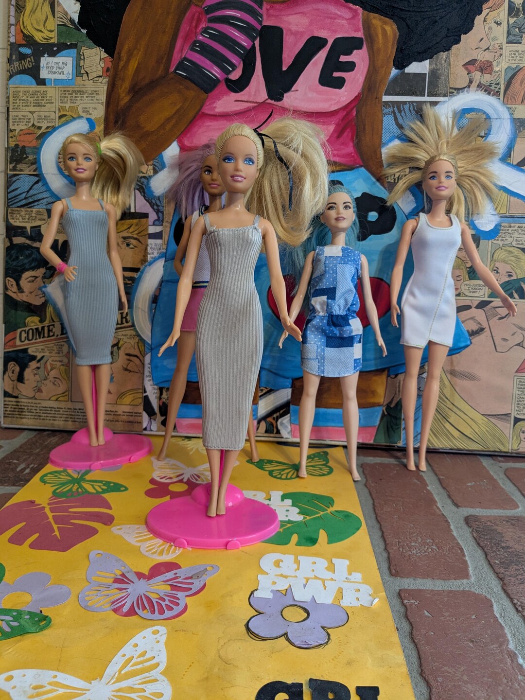 Custom Outfit Barbie Dolls: All 5 for 1 Low Price, Plus Coupon. - Etsy