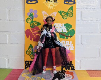 Barbie AA African American Barbie. Articulated. High End. Long Hair ...