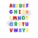 Colourful Printable Playroom Wall Art Alphabet Numbers Colours Shapes ...