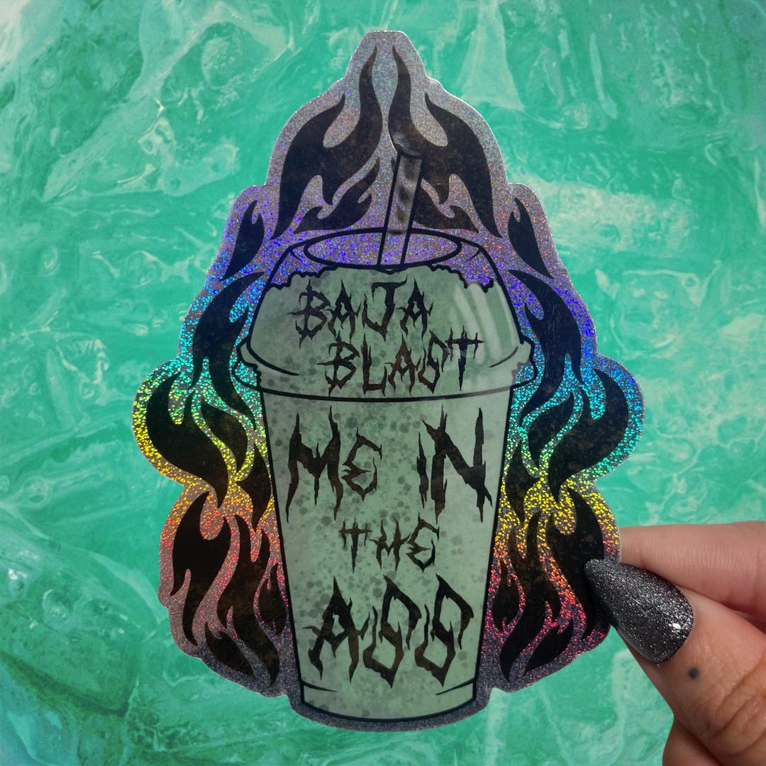 Baja Blast Vinyl Sticker - Etsy