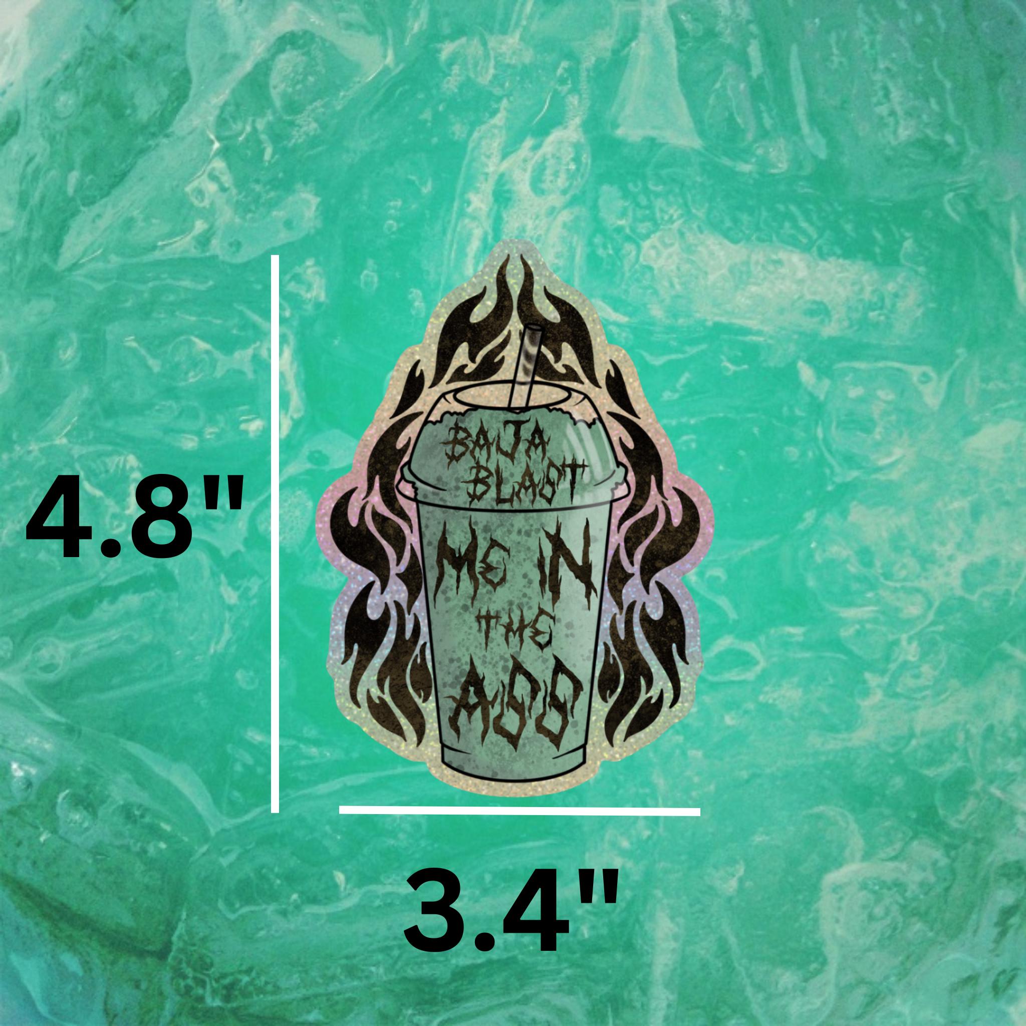 Baja Blast Vinyl Sticker - Etsy