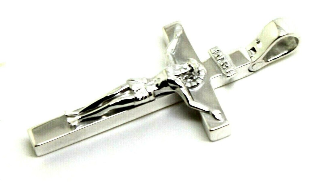 Genuine Solid Large Heavy Sterling Silver 925 Crucifix Cross Pendant - Etsy