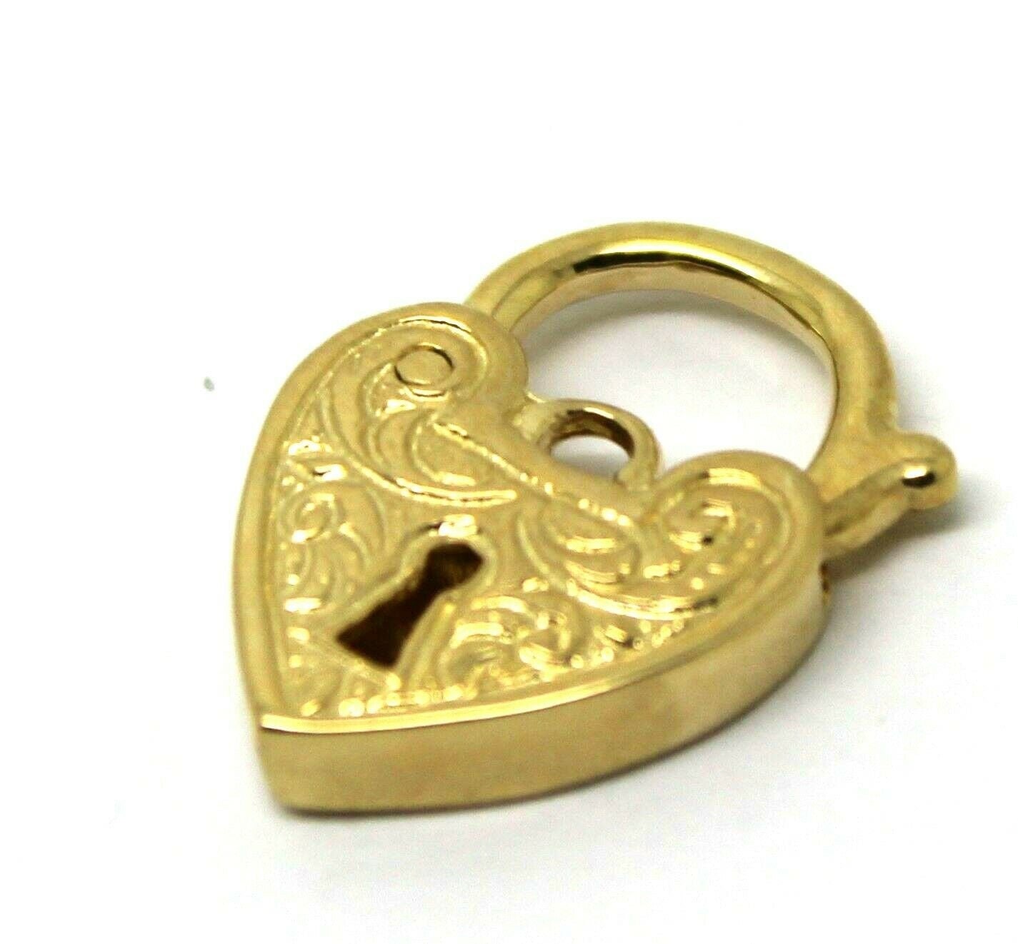 14k Solid Gold Padlock - Etsy Australia