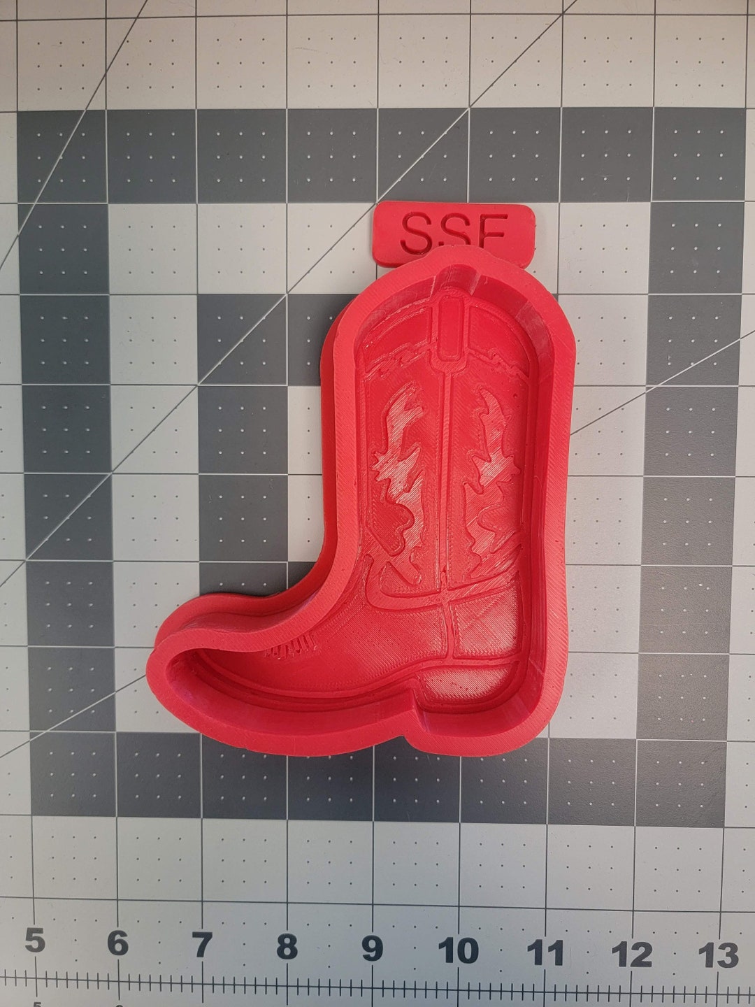 Cowboy Boot Silicone Mold - Etsy