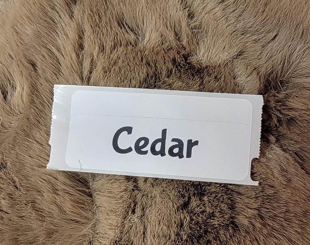 Faux Fake Fur Cedar 1010 - Etsy