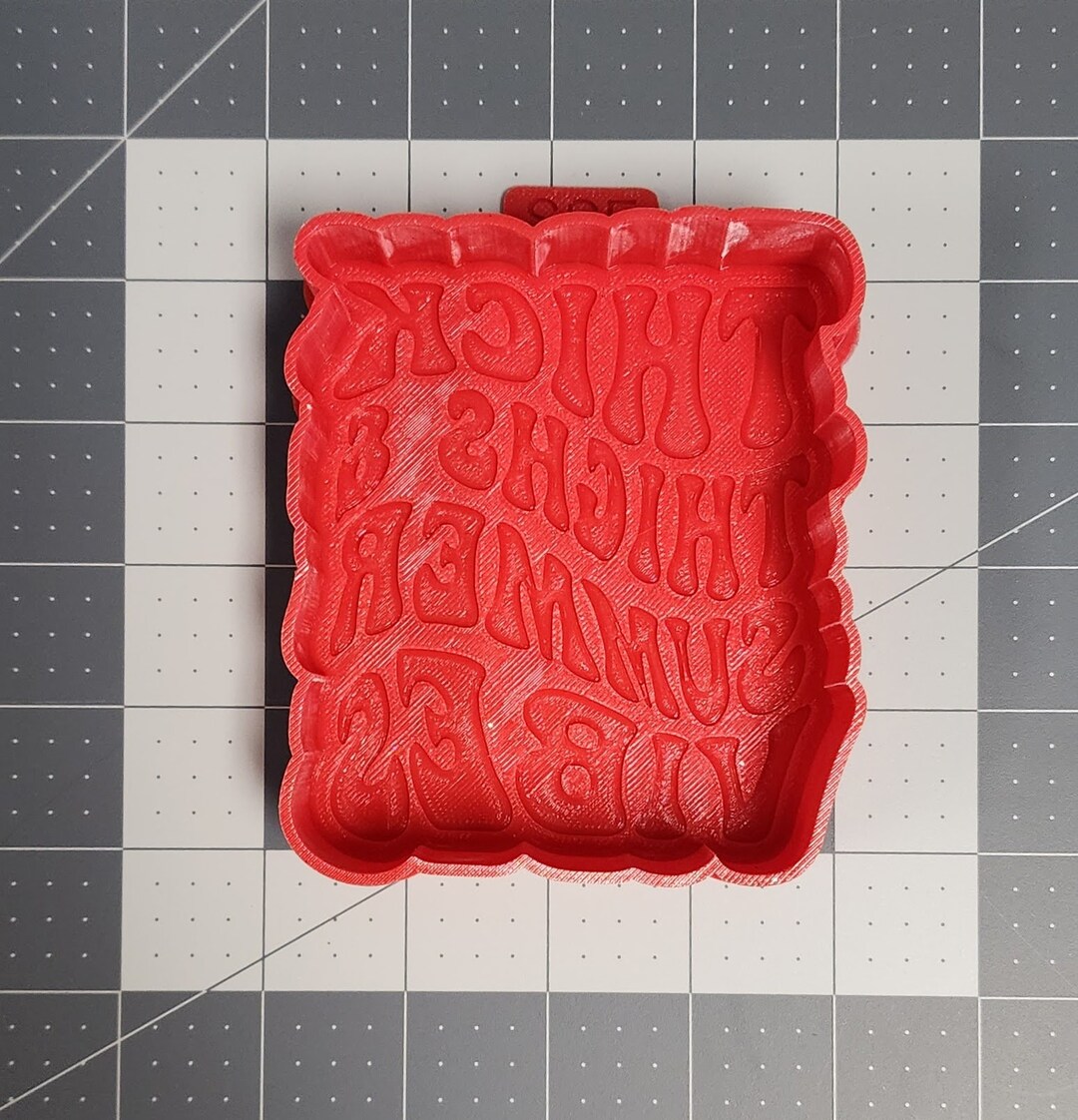 Thick Thighs and Summer Vibes Silicone Mold - Etsy