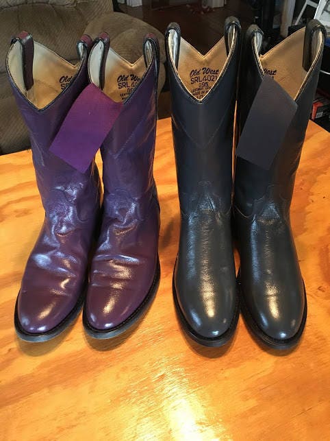 Boot Dyeing RE-DYEING - Etsy