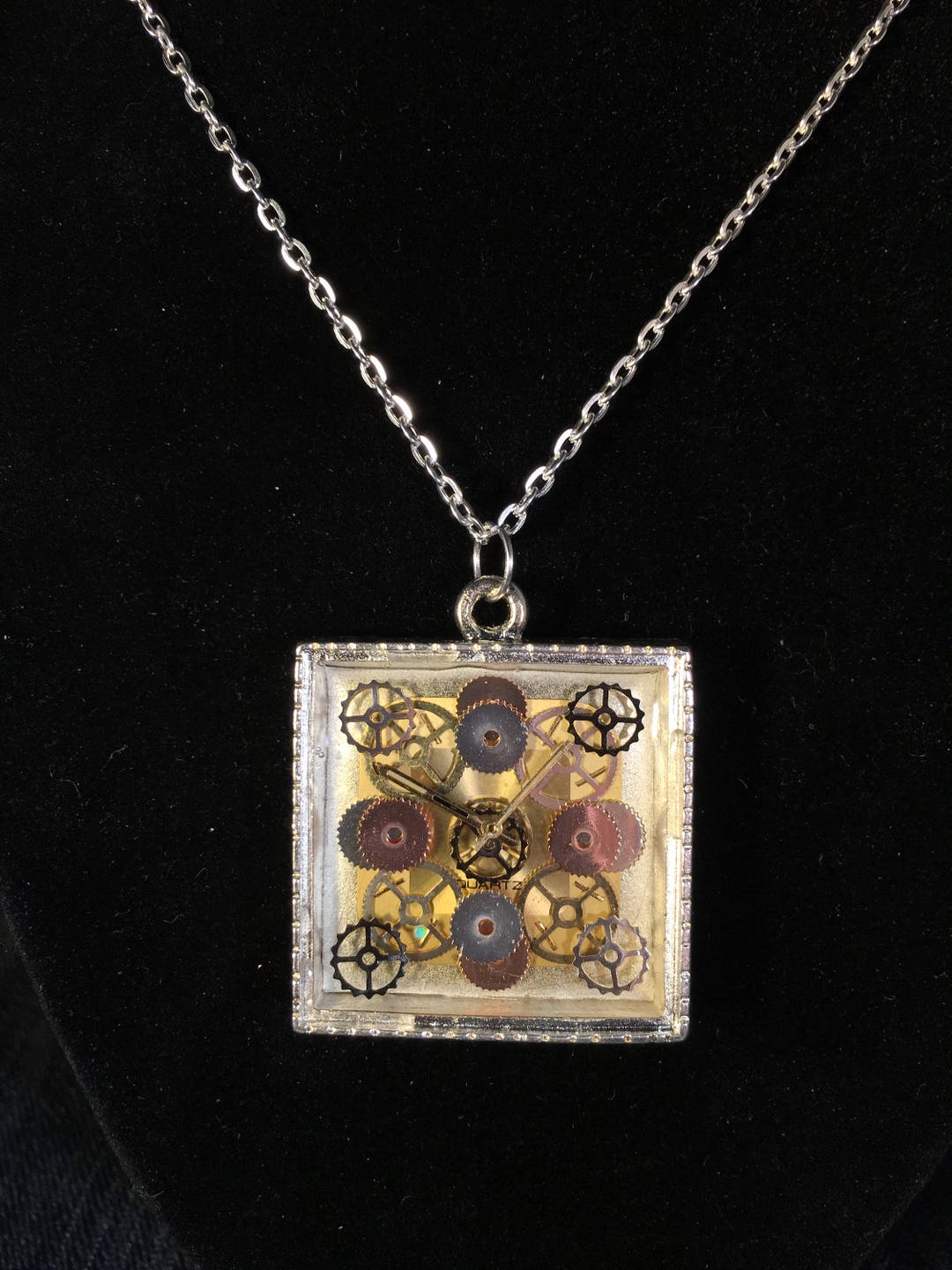 Stunning Reverse Clock!! - Etsy