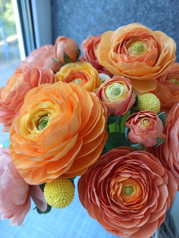 Orange Ranunculus