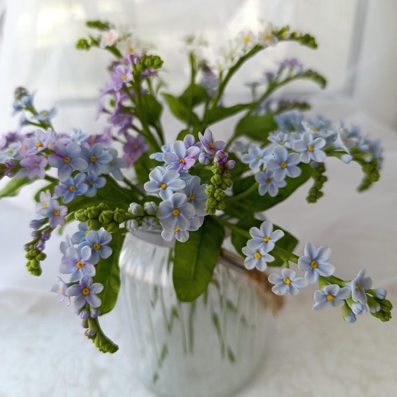 Cold Porcelain Flowers - Etsy