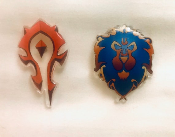World of Warcraft Resin Pin Set - Etsy