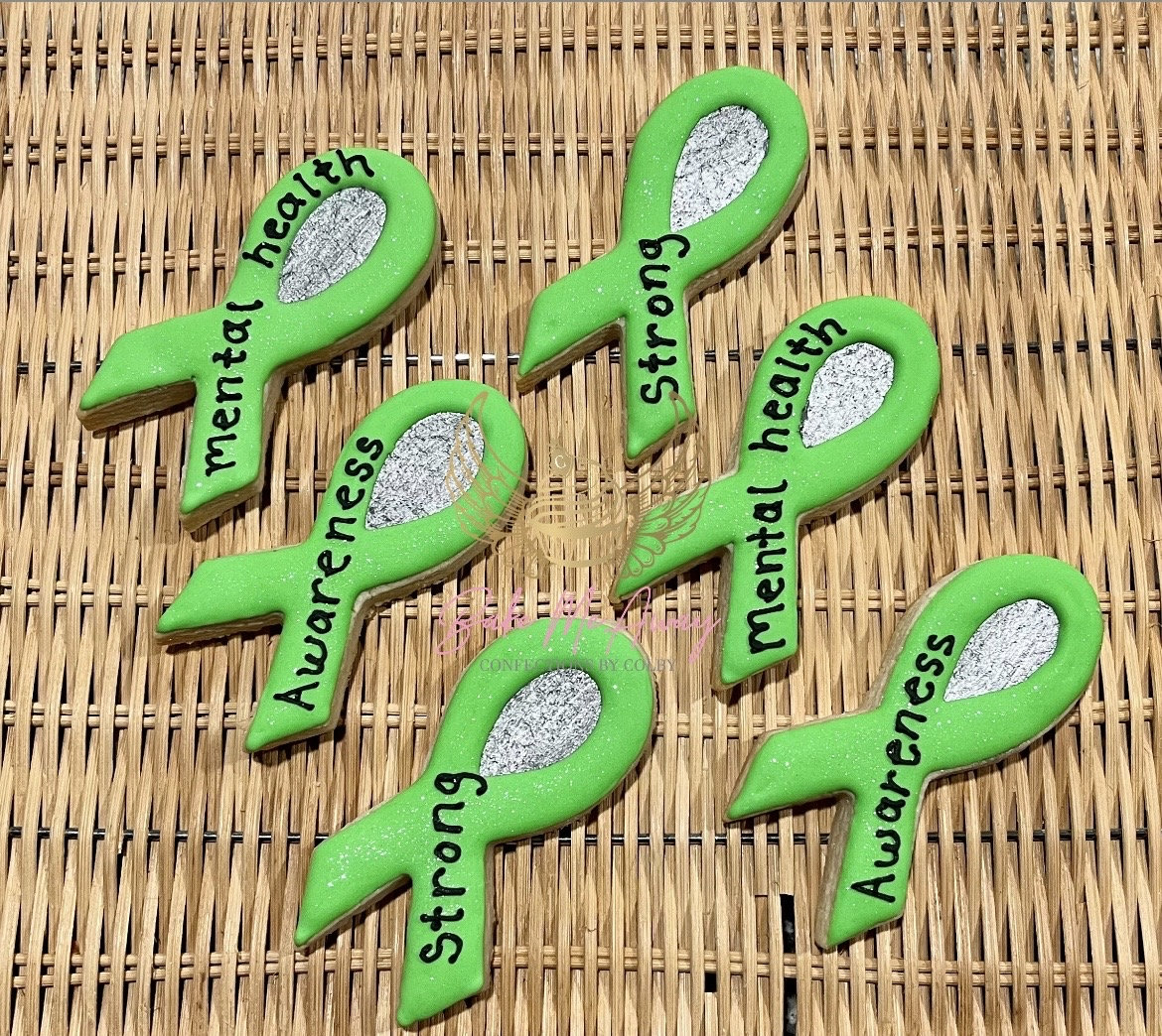 Mental Health Awareness Green Ribbon - Etsy