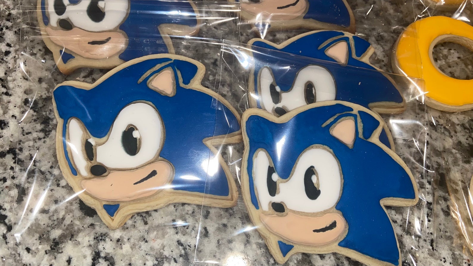 Sonic the Hedgehog Sugar Cookies - Etsy