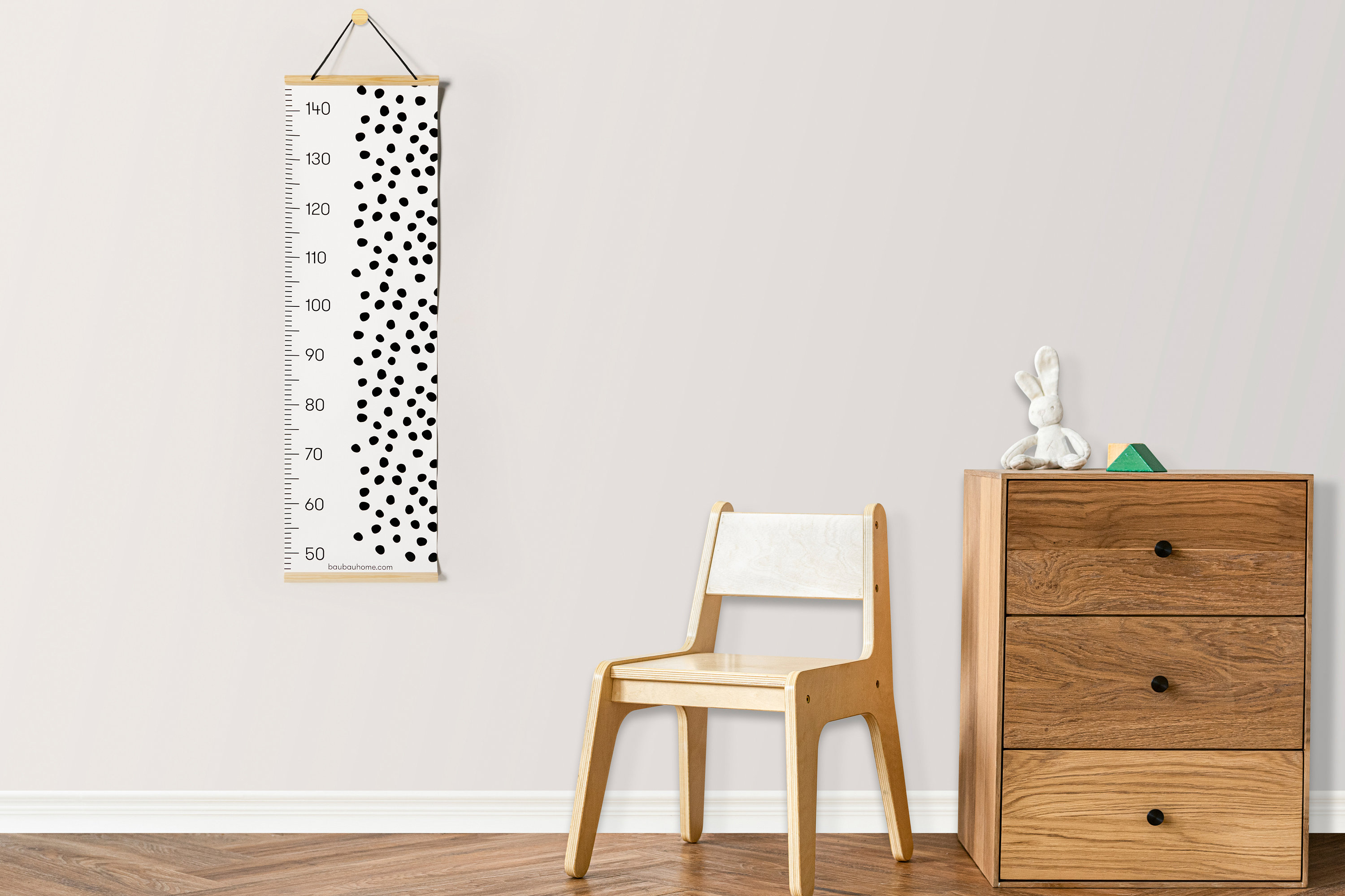 Height Chart MONA | Modern Growth Chart Scandinavian Design Kids Room ...