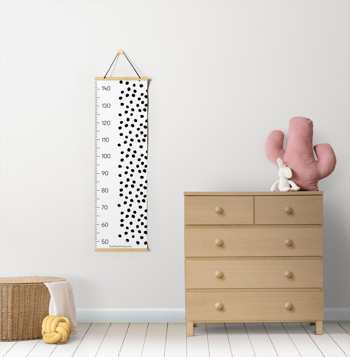 Height Chart MONA | Modern Growth Chart Scandinavian Design Kids Room ...
