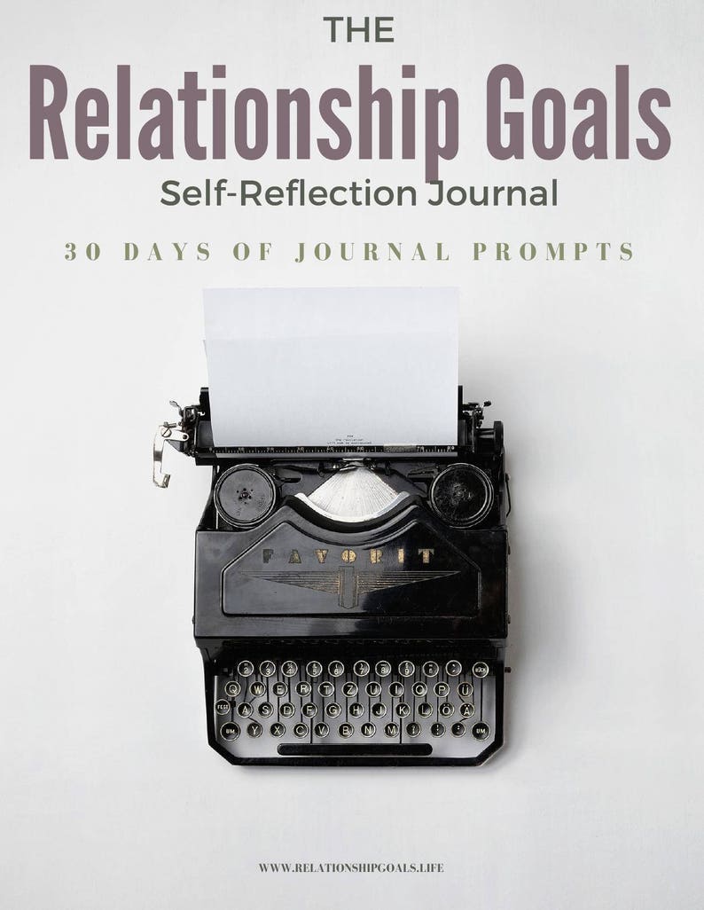 30 Days Self-reflection Journal - Digital Download - Personal Growth ...