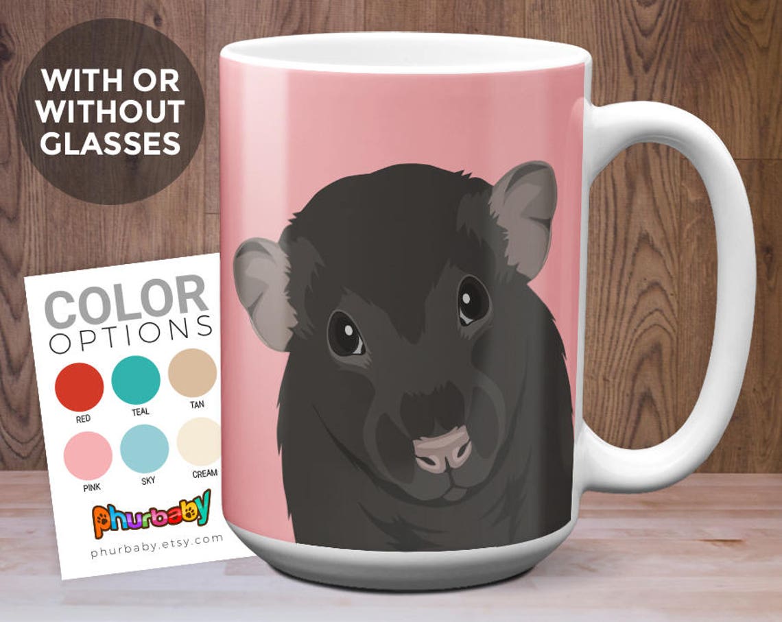 Taza de rata Regalo de rata Regalo de prometido Regalo | Etsy