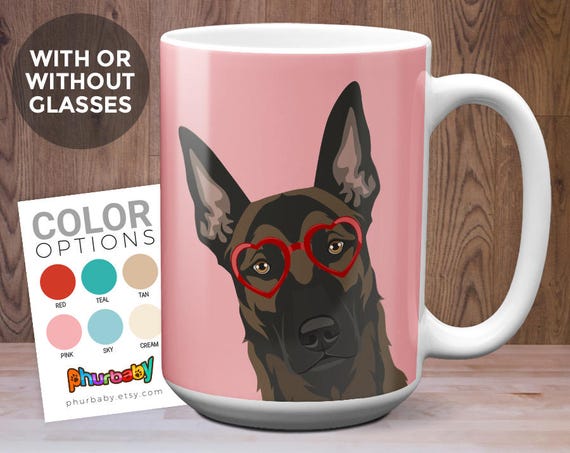 Drinkware Personalized Dog Mug Dog Lover Gift Dog Printed Mugs Dog ...