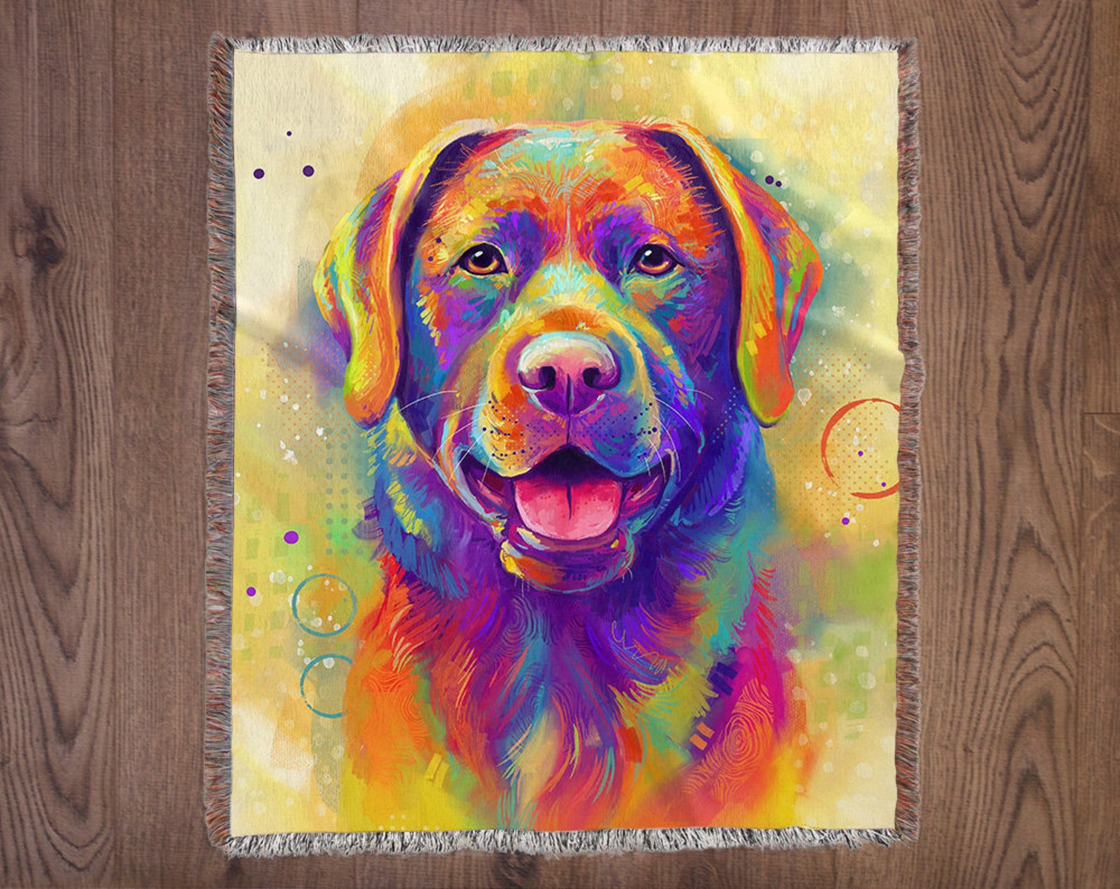 Labrador Retriever Blanket Lab Throw Blanket Throw Dog - Etsy