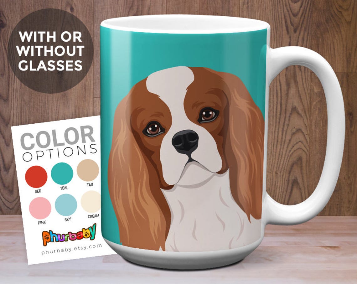 Cavalier King Charles Spaniel Mug Dog Coffee Mug Fiancé - Etsy