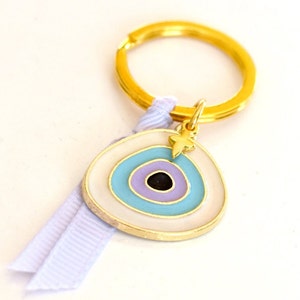 10 Pcs, Evil Eye Martyrika, Baptism Favors for Guests, Greek Orthodox ...