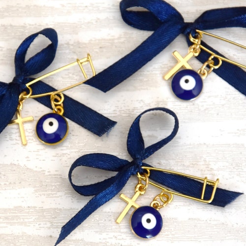 Safe Pins Martyrika-evil Eye Martyrika-orthodox Baptism - Etsy