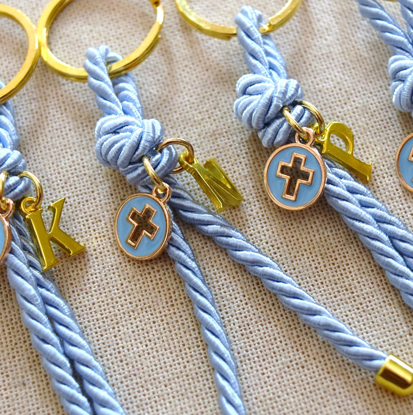 10 Pcs Personalized Christening Favors for Guests With Cross - Etsy