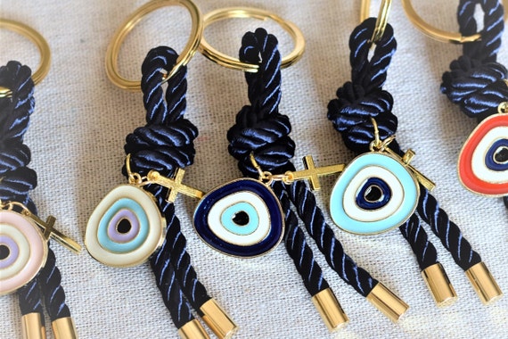 10 pcs, Evil eye Baptism favors, Greek orthodox martyrika for baptism ...