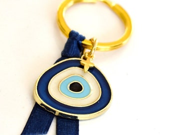 Personalized Evil Eye Martyrika for Greek Orthodox Baptism | Etsy