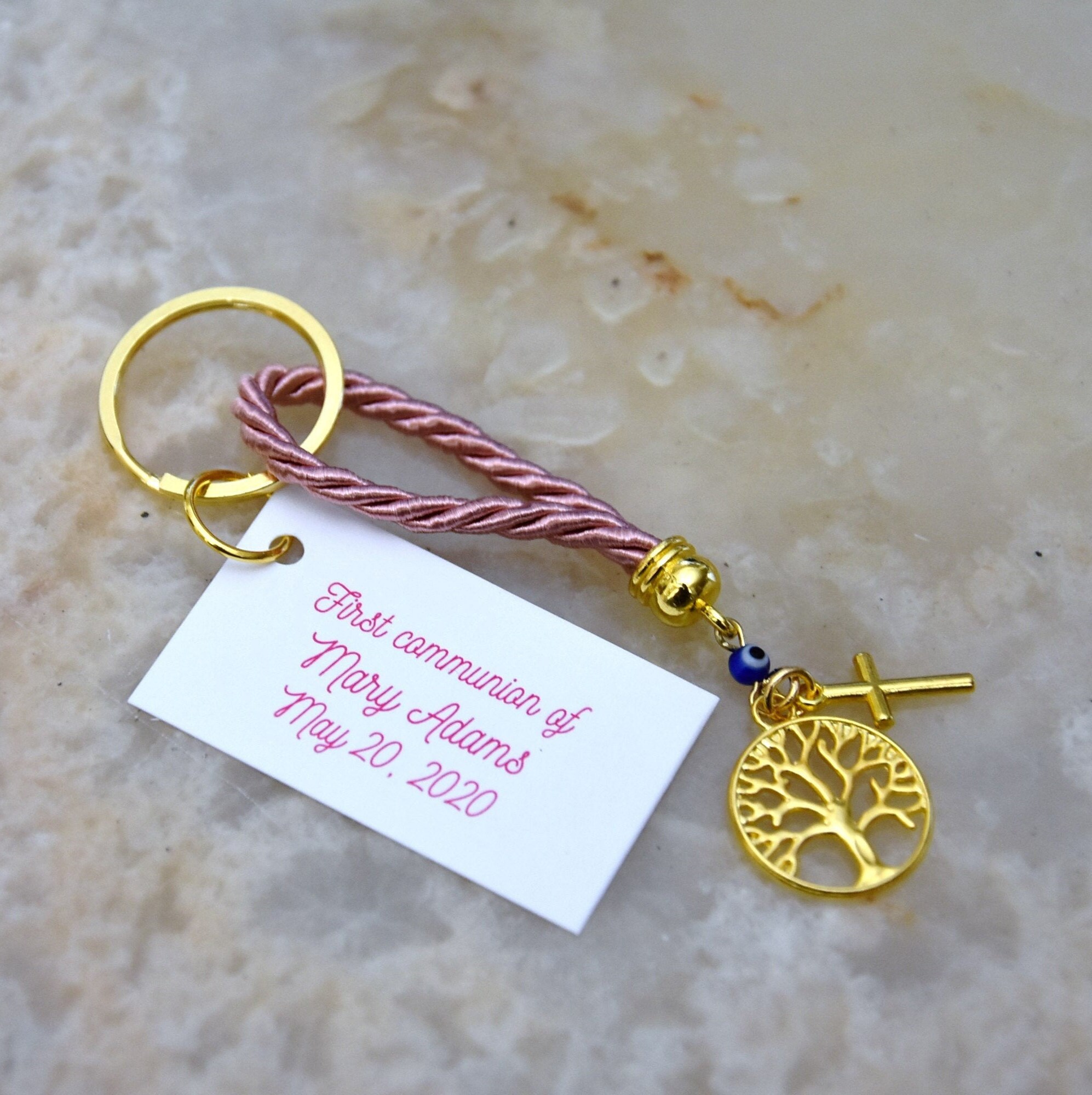10 Pcs Personalized Martyrika Keychains With Tree of Life and - Etsy