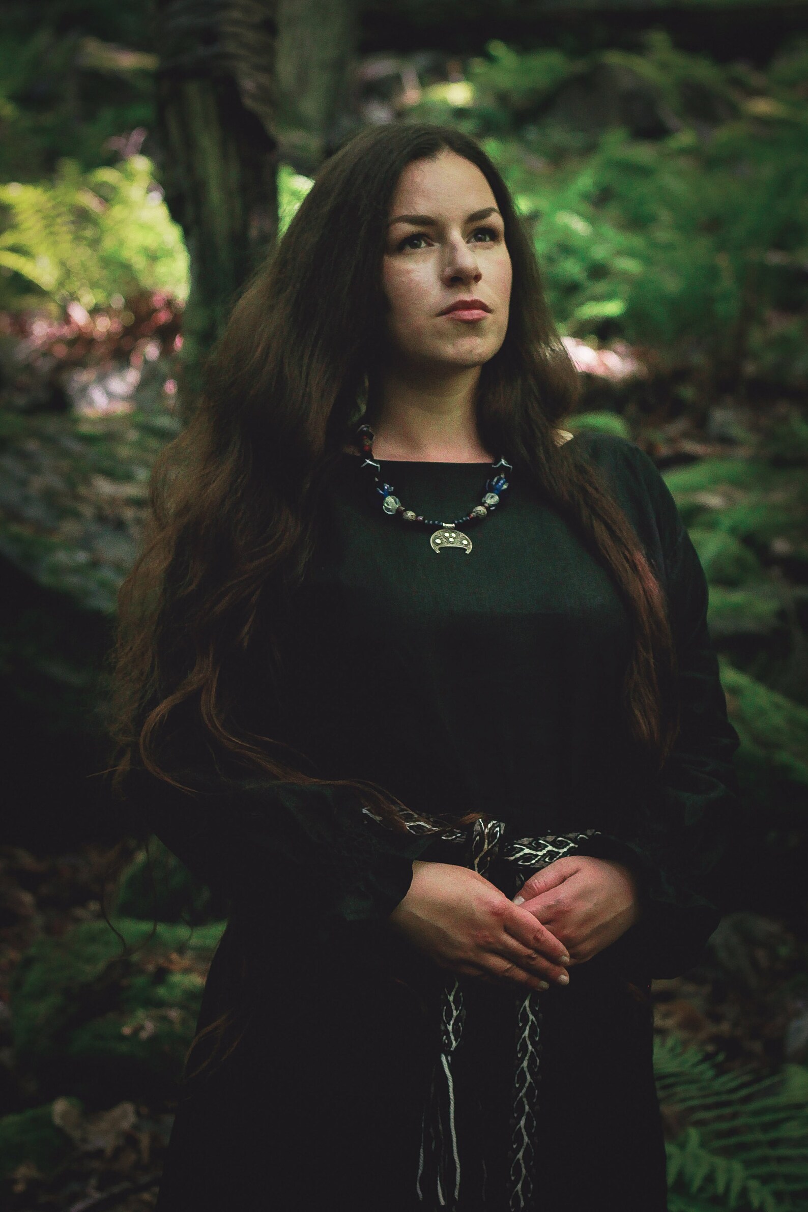 Black Pagan Dress / Viking Dress | Etsy