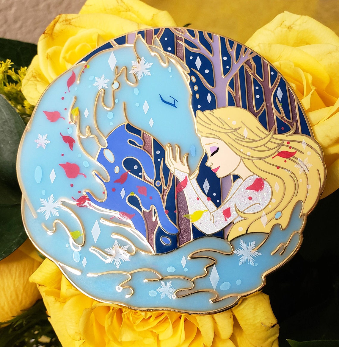 Elsa Pin Frozen 2 Disney Princess Pin Disney Fantasy Pin Etsy