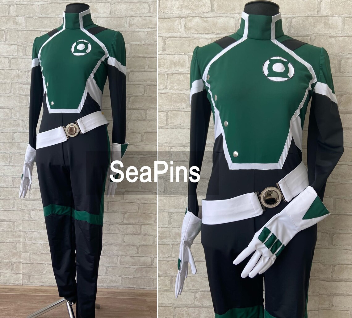Jo Mullein Green Lantern cosplay costume made to order | Etsy