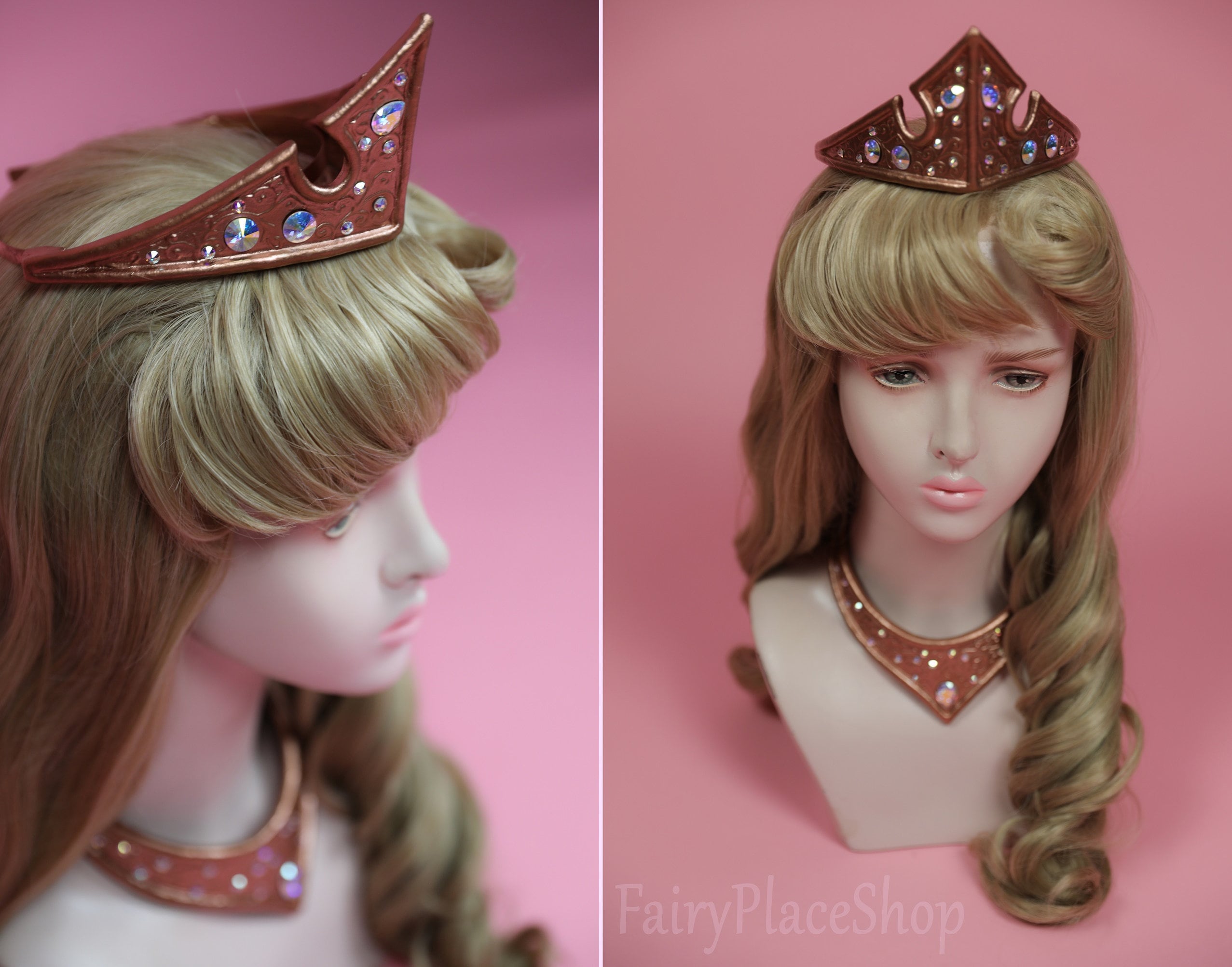 Wig Princess Aurora / Disney princess Disneyland Sleeping | Etsy