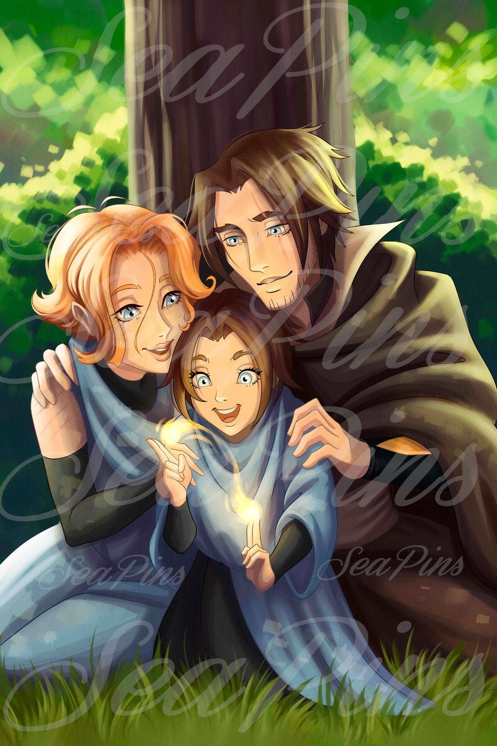 Trevor and Sypha art print 4x6 Castlevania / anime arts | Etsy