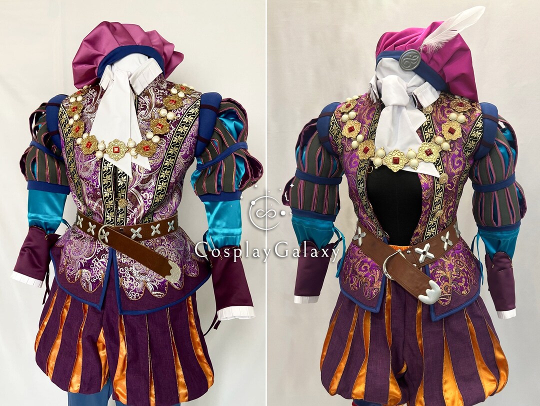 Dandelion Cosplay Costume the Witcher 3 / Geralt of Rivia / Witcher ...