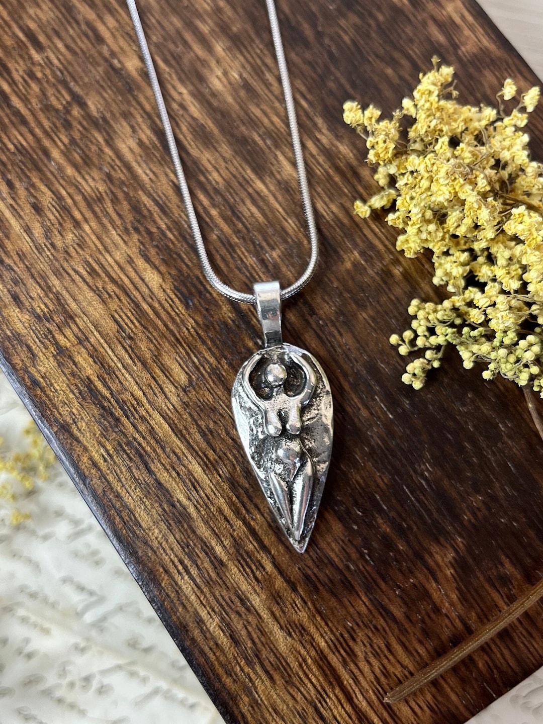 Abundance Goddess Amulet of Avalon Pendant Necklace - Etsy