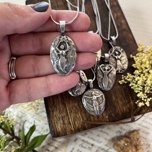 Moon Goddess Amulet of Avalon Pendant Necklace - Etsy