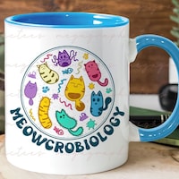 Lab-tested, Scientist-approved Mug – Pastel Blue Science Lab Scene ...