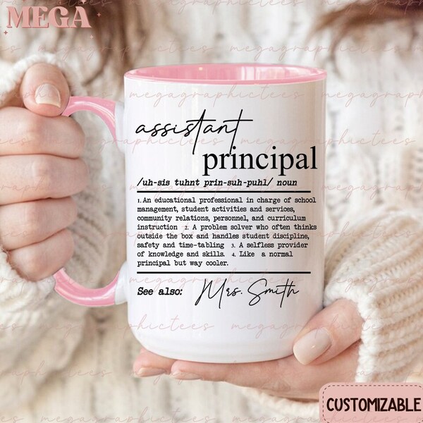 Principal Mug - Etsy