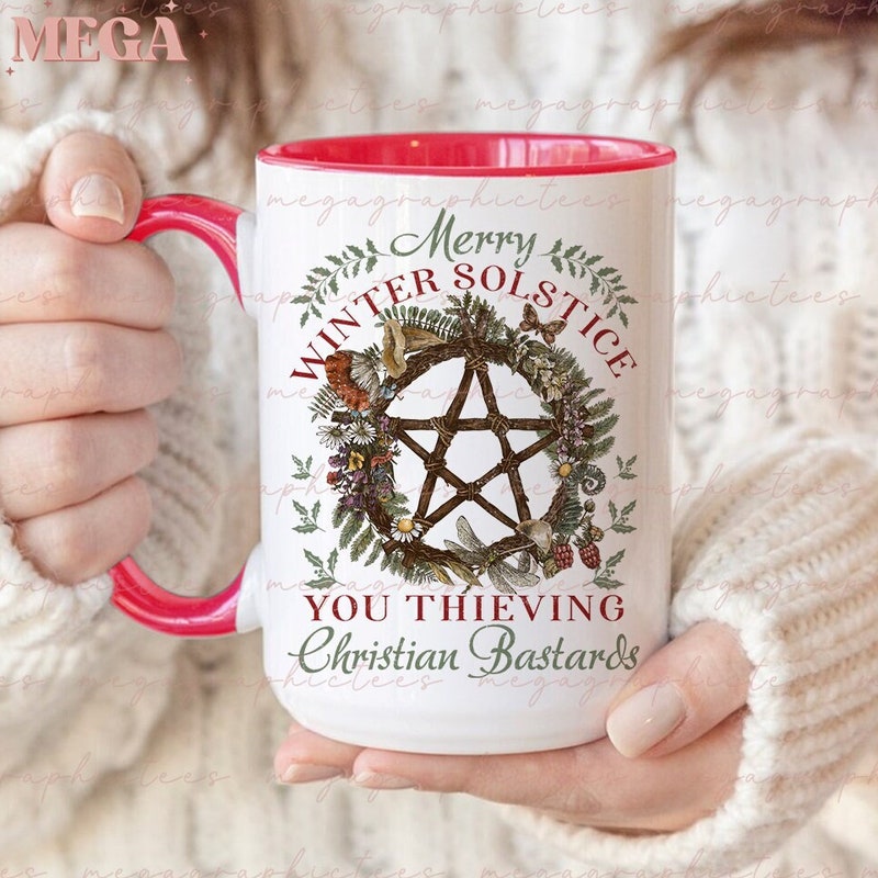 Pagan Wiccan Pottery Mug - Etsy