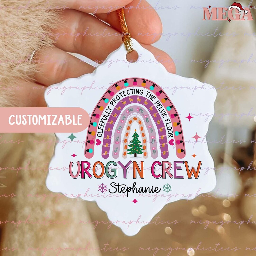 Personalized Urogynecologist Gift, Custom Urogynecologist Gift, Urogyn ...