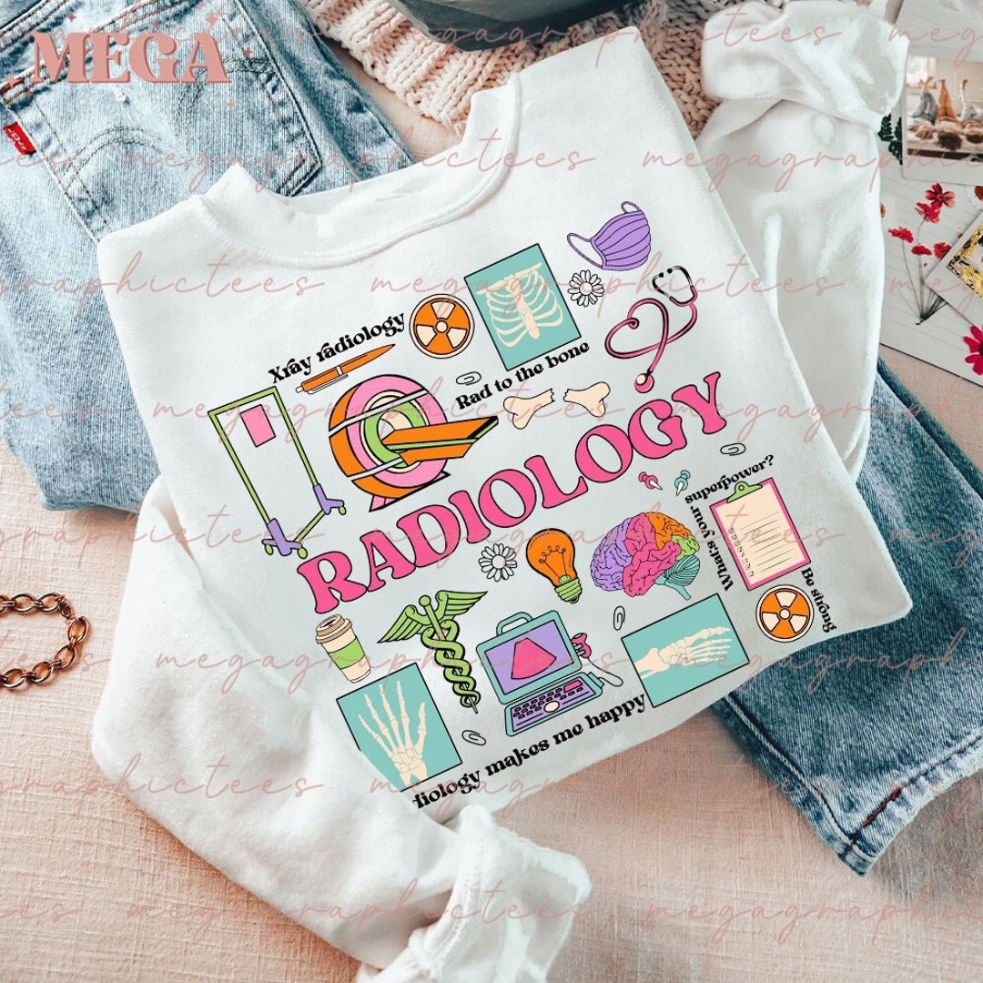 Radiology Sweatshirt, Rad Tech Sweatshirt, Rad Tech Gift, X-ray Tech ...