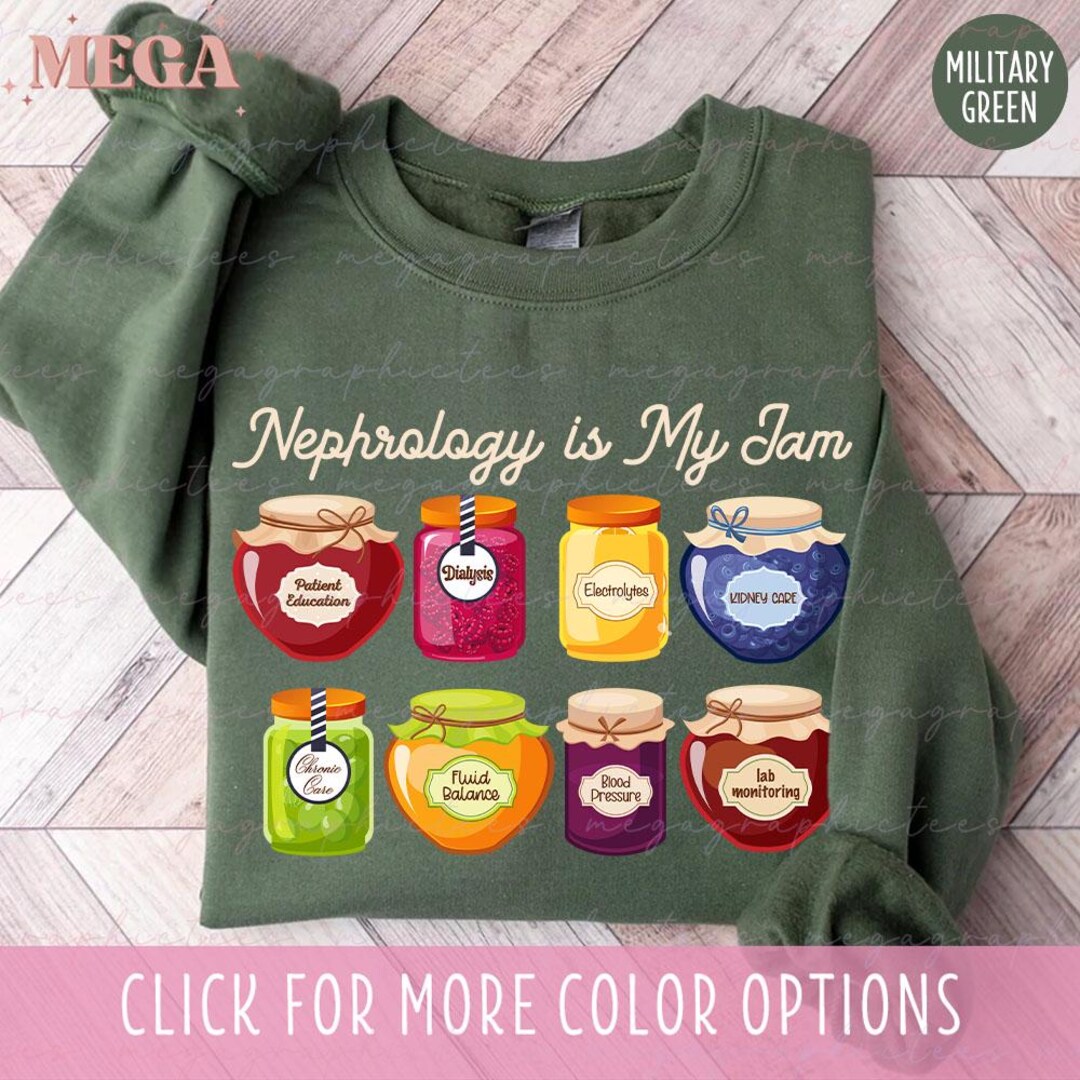 Nephrology Nurse Sweatshirt, Kidney Doctor Gift, Nephrologist ...