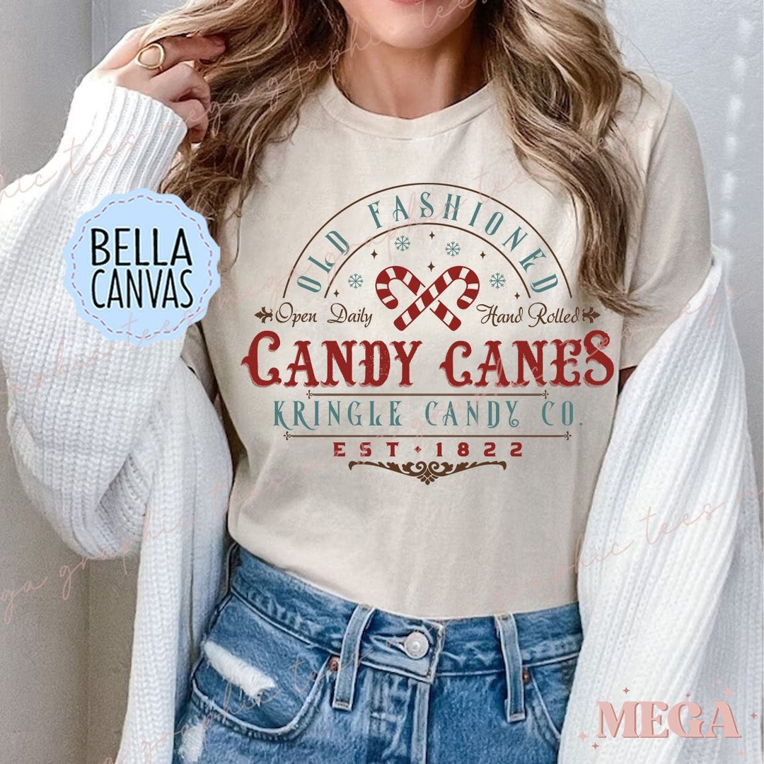 Candy Canes Shirt Candy Canes Christmas Shirt Vintage - Etsy