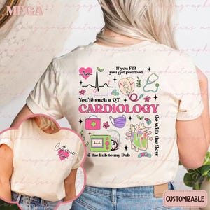 Personalized Cardiology Shirt/sweatshirt, Cardiac Nurse Shirt, CVICU ...