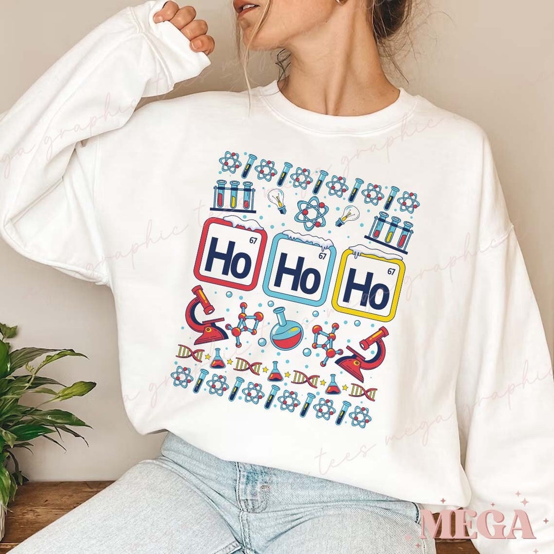 Science Christmas Sweatshirt, Science Sweatshirt, Science Christmas ...