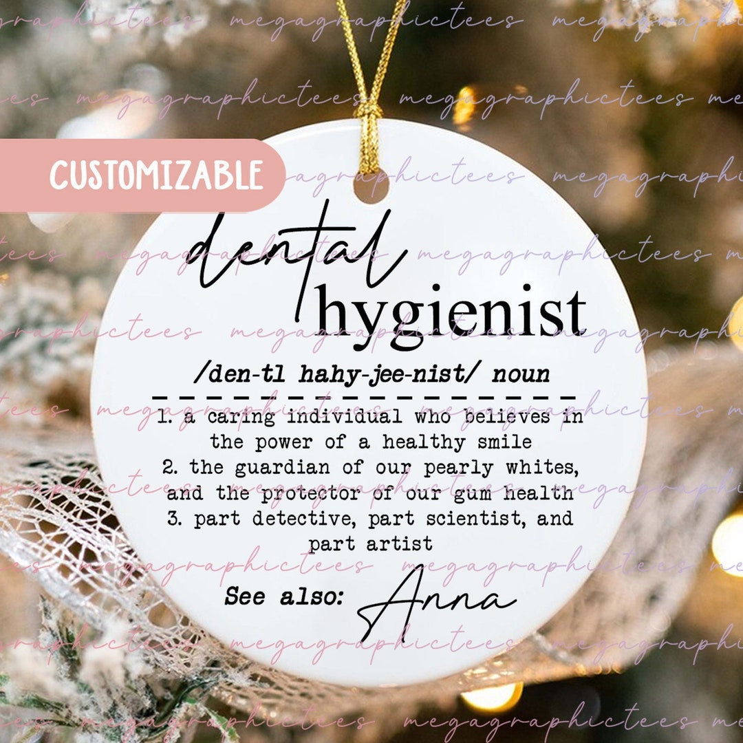 Dental Hygienist Gifts, Dental Hygienist Ceramic Ornament, Dental ...